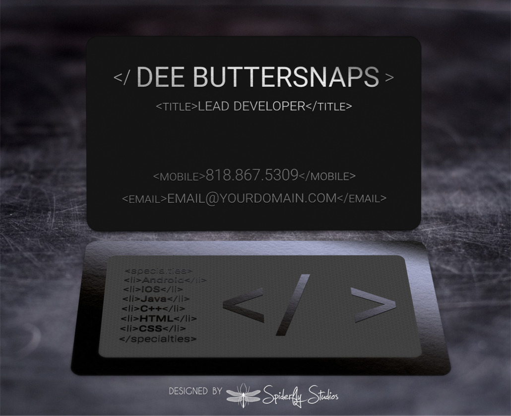 Dev Cards – Spiderfly Studios